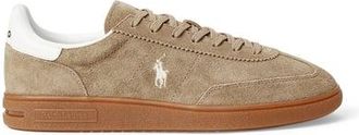 Polo Ralph Lauren Baskets aspect daim en cuir m&eacute;lang&eacute;