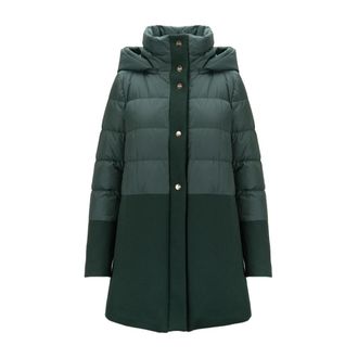 Herno Piumino Bottone Automatico - - Coats - Damen - Gr&uuml;n - M