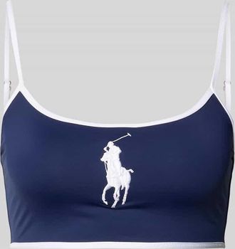 Polo Ralph Lauren Bikini-Oberteil mit Logo-Stitching