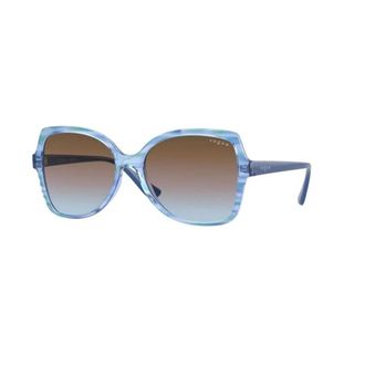 Vogue Eyewear Vogue, Femme, Accessoires, Bleu, Taille: ONE Size Lunettes de soleil rectangulaires en r&eacute;sine