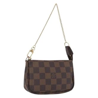 Louis Vuitton Sac Mini en Toile Pre-owned - Femme - Pre-owned - Brun - Taille: ONE Size
