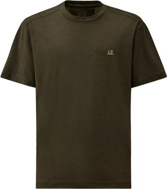 C.P. Company 20Cmts192A110643P921 T-Shirt - - Tops - Herren - Gr&uuml;n - L