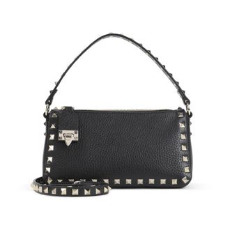 Valentino Garavani Rockstud Small Shoulder Bag - - Bags - Damen - Schwarzk - ONE SIZE
