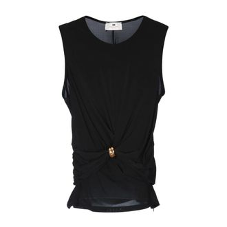 Elisabetta Franchi Damen, Blusen & Hemden, Schwarzk, XSGr&ouml;&szlig;e