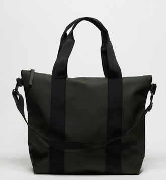 Rains 14160 - Wasserdichte, kleine Unisex-Tragetasche in Gr&uuml;n