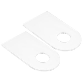 OSALADI 2 St&uuml;ck Weinflaschenhalter aus Robustem Acryl Kompakter Flaschenst&auml;nder f&uuml;r Rotwein und Weinflaschen Platzsparendes Tisch Weinregal f&uuml;r K&uuml;che und Essz