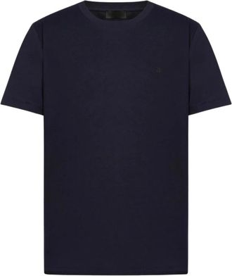 Dondup T-shirt girocollo regular en jersey - Homme - Tops - Bleu - Taille: L