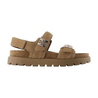Tory Burch Femme, Chaussures, Brun, Taille: 39 1/2 EU Mellow Sport Sandal