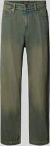 Jack & Jones Straight Fit Jeans aus reiner Baumwolle Modell Alex