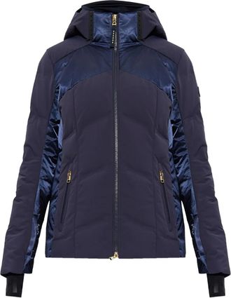 Bogner veste de ski Delin à empiècements - Bleu