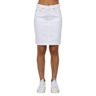 Dondup Stylischer Mini-Rock Cover-Up - - Skirts - Damen - Wei&szlig; - W26
