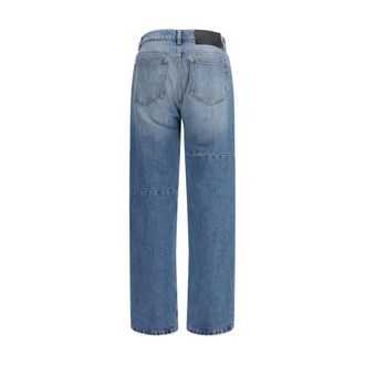 Maison Margiela Mens Blue Cotton Jeans Denim Clothing