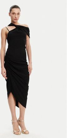 Versace Jeans Couture Coctailkleid 78HAO903 Schwarz Slim Fit