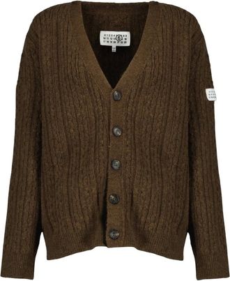 Maison Margiela Damen, Strickwaren, Braun, SGr&ouml;&szlig;e