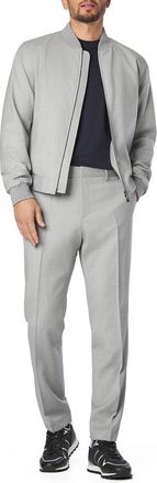 HUGO BOSS Herren Anzug grau Slim Fit