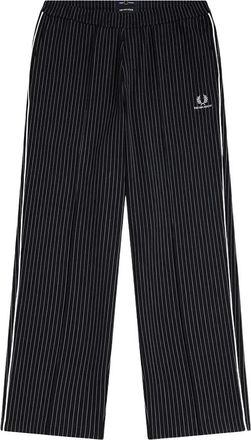 Fred Perry Homme, Pantalons, Noir, Taille: L Pinstripe Track Pant