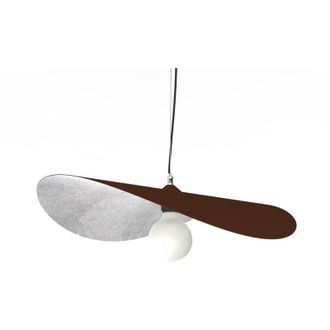 Lumicom Piuma Suspension Corten Feuille