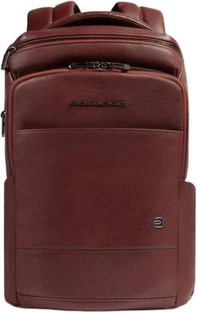 Piquadro Homme, Sacs, Brun, Taille: ONE Size Sac &agrave; dos pour ordinateur portable personnalisable 13