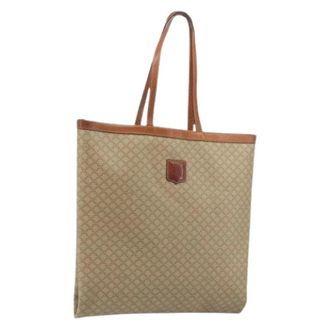 Celine Pre-owned Macadam Canvas Tote Bag - - Pre-owned - Damen - Beige - ONE SIZE