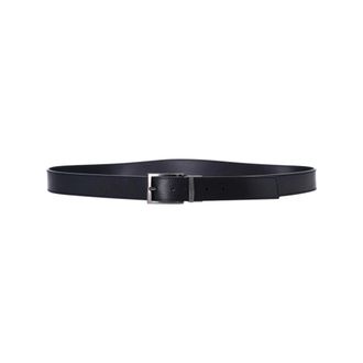 Emporio Armani Homme, Accessoires, Bleu, Taille: ONE Size Palmellato Leather Printed Reversible Belt
