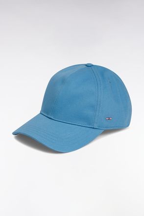Eden Park Casquette Unie En Twill De Coton Ciel Broderie Noeud Papillon