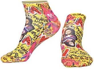 Wigglesteps Socquettes sneaker Lovely Mona Lisa IMPRIME