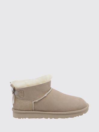 UGG Bottines Ultra Mini Bailey Bow en daim avec naud arri&egrave;re