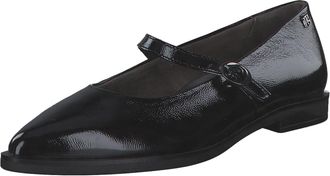 Paul Green Ballerina 1127-006, Lack/Brush, Schwarz, Damen EU 5,5/38,5