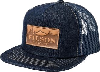 Filson Casquette Trucker Scenic - Homme - Accessoires - Bleu - Taille: ONE Size