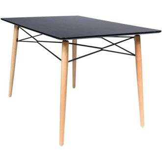 Sanotechnik Tisch schwarz 120x80 cm