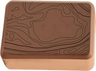 Generico Yoga-Block - Gleichgewichtsblock 23 x 15 x 7 cm, Dehnungshilfe aus EVA-, rutschfeste Fitness-Stütze mit bequemem Griff und Design, Übungszubehör für G