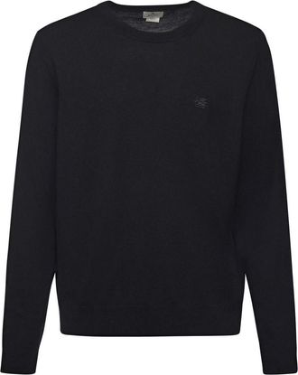Etro Pull Col Rond - Noir