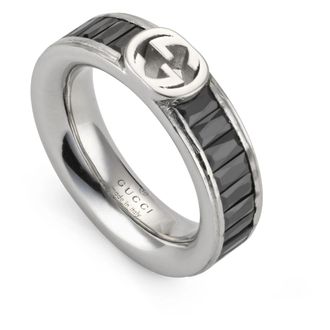 Gucci Ringe - - Accessories - Damen - Grau - 55 MM