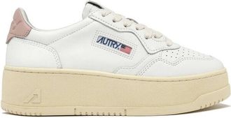 Autry Damen Sneaker aus Leder MEDIALIST PLATFORM