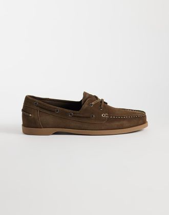 Mango Chaussures bateau - Marron
