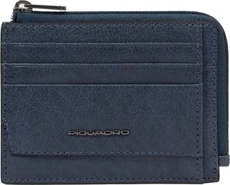 Piquadro Homme, Accessoires, Bleu, Taille: ONE Size AV Porta Carte di Credito