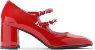 Carel Femme, Chaussures, Rouge, Taille: 40 EU Escarpins Alice Mary Jane