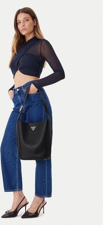 Guess Handtasche HWBG69 74040 Schwarz