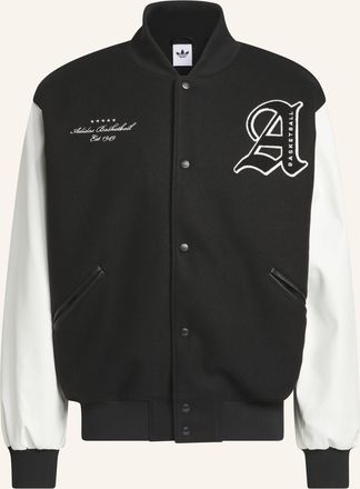 adidas Originals Adidas Originals Originals Basketball Jacke schwarz