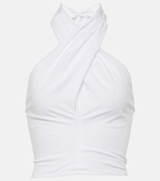 Staud Top raccourci Kai en coton