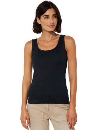 Cecil Damen Linda Top, Schwarz (Black 10001), XS EU