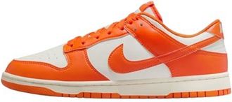Nike Nike Dunk Low Retro Chaussures Homme, Ivoire pâle/orange de sécurité, 47.5 EU