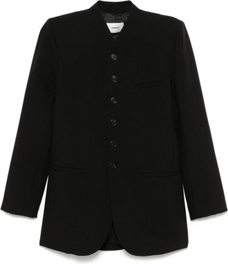 Coperni Jacke mit Trompe-loeil-Effekt - Schwarz