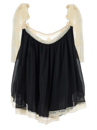 Zimmermann Womens Bicolor Cotton Shirt