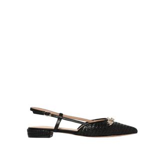 Twinset Sandalen mit Riemchen am Kn&ouml;chel - - Shoes - Damen - Schwarzk - 36 EU