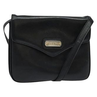 Celine Pre-owned Cuir sacs-celine - Femme - Pre-owned - Noir - Taille: ONE Size