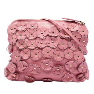 Burberry Pre-owned Cuir sacs-ports-paule - Femme - Pre-owned - Rose - Taille: ONE Size