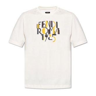 Fendi Herren, Oberteile, Wei&szlig;, LGr&ouml;&szlig;e