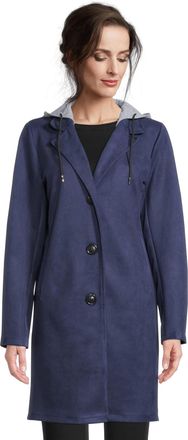 AMBER & JUNE Damen 8897/5864_8337 Jacke, Peacoat Blue, 38