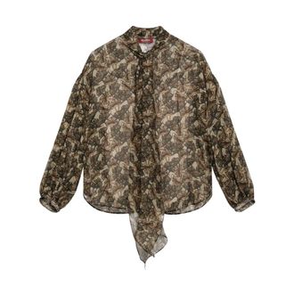 Max Mara Blusen - - Blouses & Shirts - Damen - Mehrfarbig - M